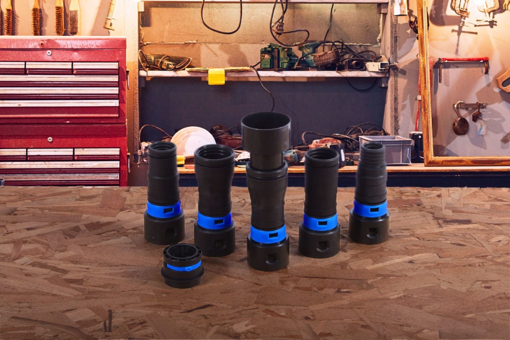 Quick Click Standard Numatic Hose with Five Piece Power Tool Adaptor ...